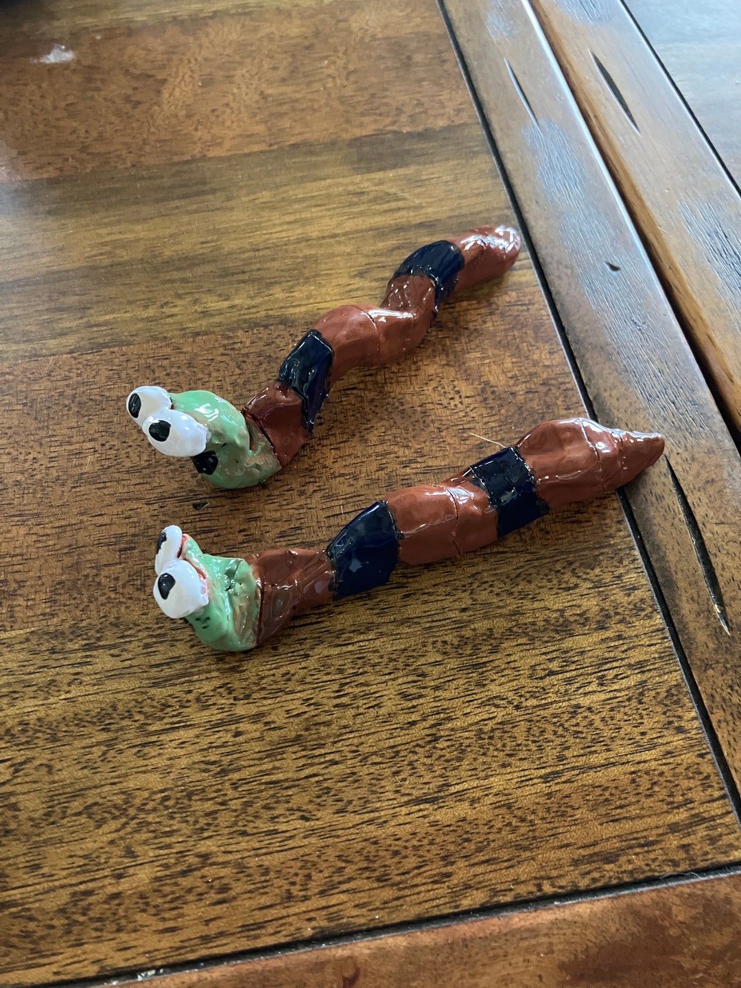 Ceramic Worms, Plant Decor, Homemade Pottery, Plant Pot Accessory ...