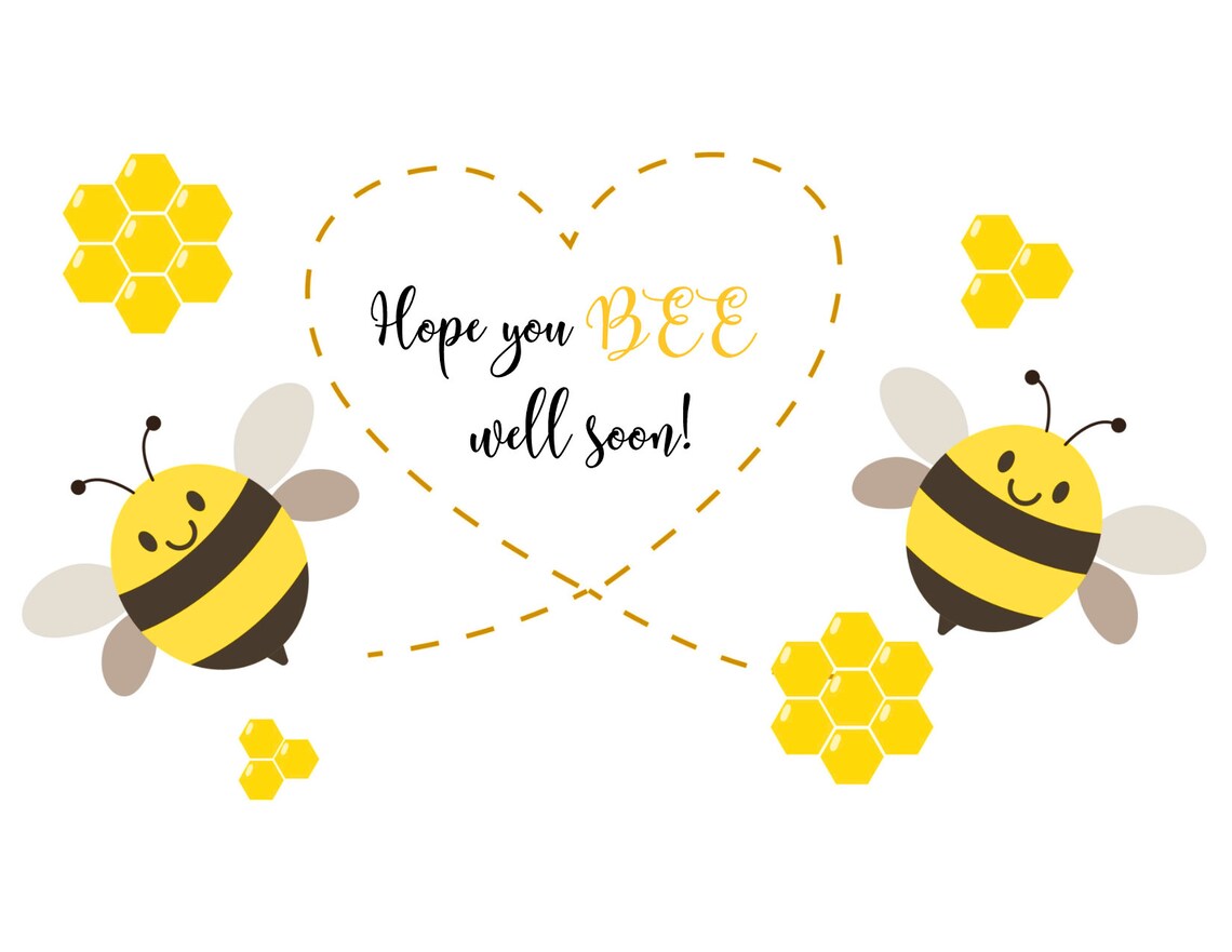 Hope You Bee Well Soon! | Virtual Greeting Card | Gif | Ready to Send ...