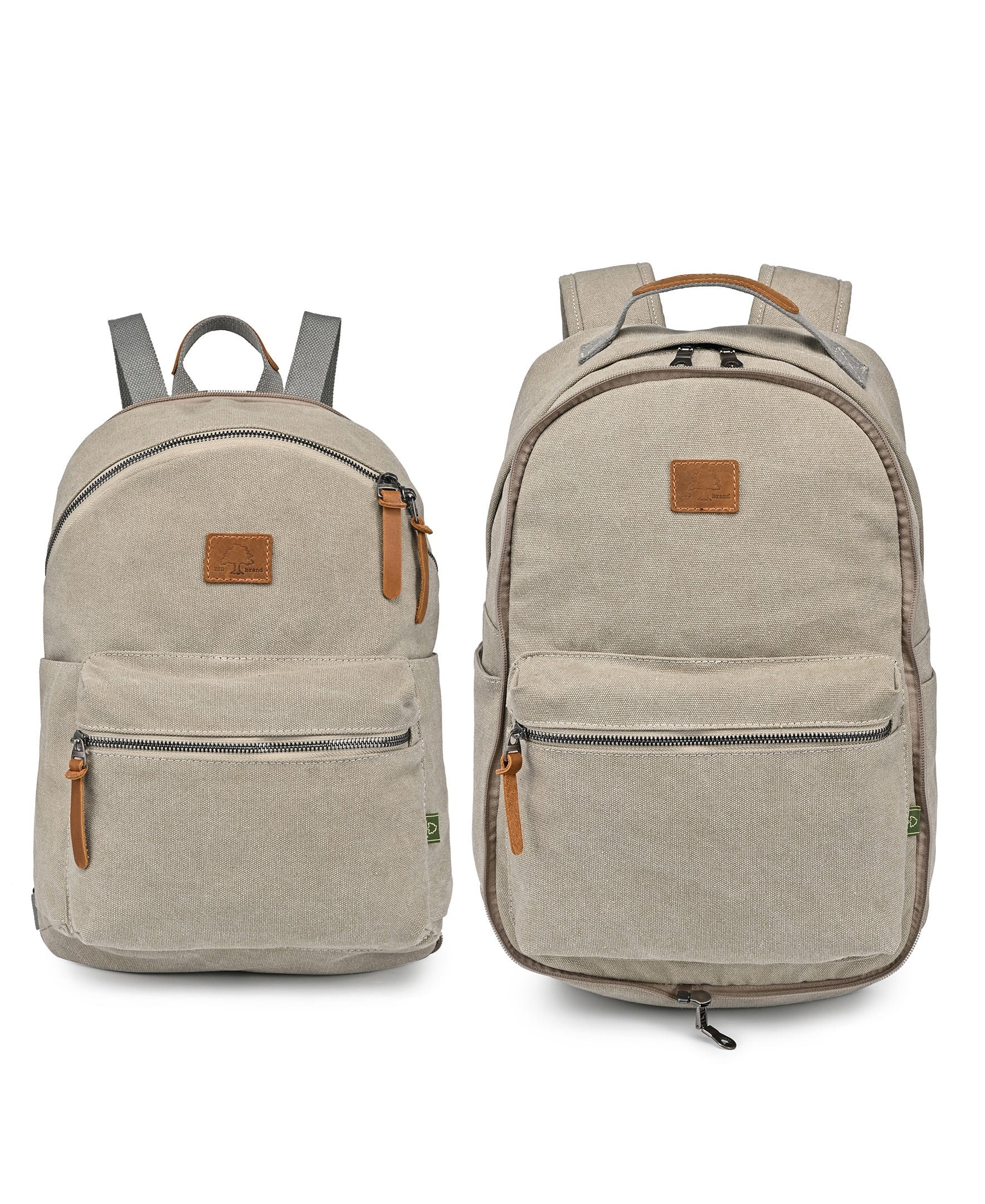 Trail Tree Double Backpack Canvas Backpack Military Style Backpack ...