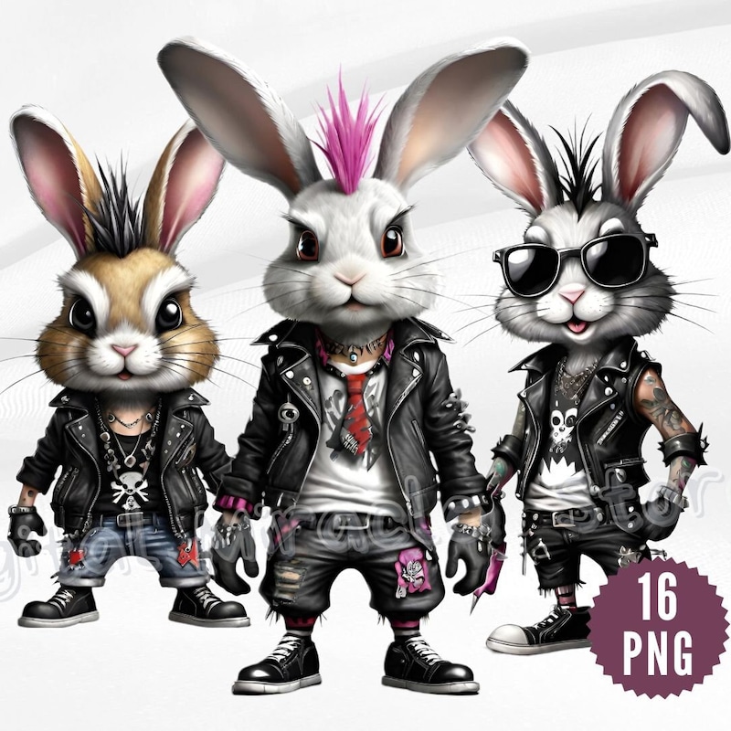 Bunny Gothic Game - Etsy