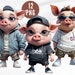 Cool Pig PNG, Hip Hop Pig, Cartoon Pig, Funny Pig PNG, Pig With ...