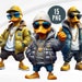 Funny Duck, Cool Duck PNG, Hip Hop Duck, Cartoon Duck, Duck With ...