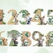 Safari Numbers PNG, Jungle Clipart, Safari Animals, Numbers Clipart ...