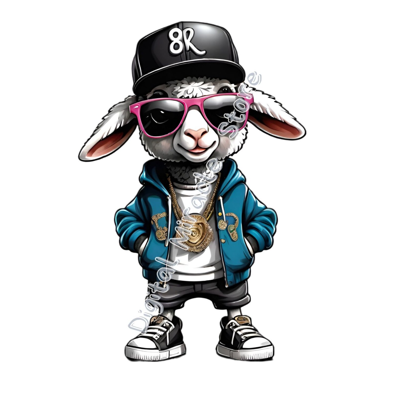 Sheep Clipart, Funny Sheep, Sheep Image, Sheep Download, Gangster Sheep ...