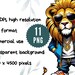 Gangsta Money Lion Png, Urban Lion, Lion Sublimation, Funny Lion, Lion ...