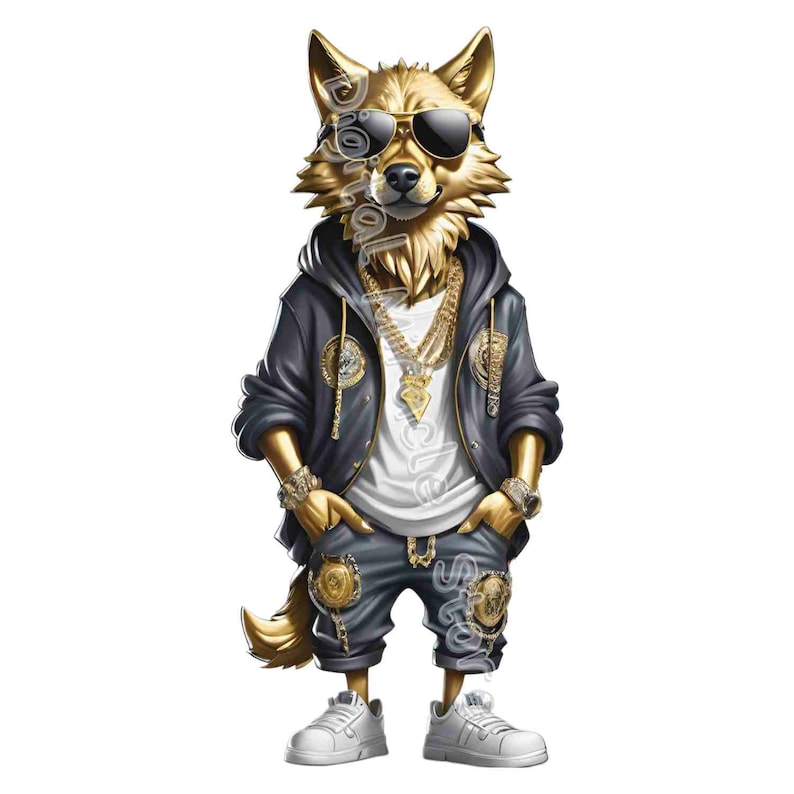 Wolf PNG, Wolf Logo, Wolf Illustration, Hip Hop Wolf, Urban Wolf, Cool ...
