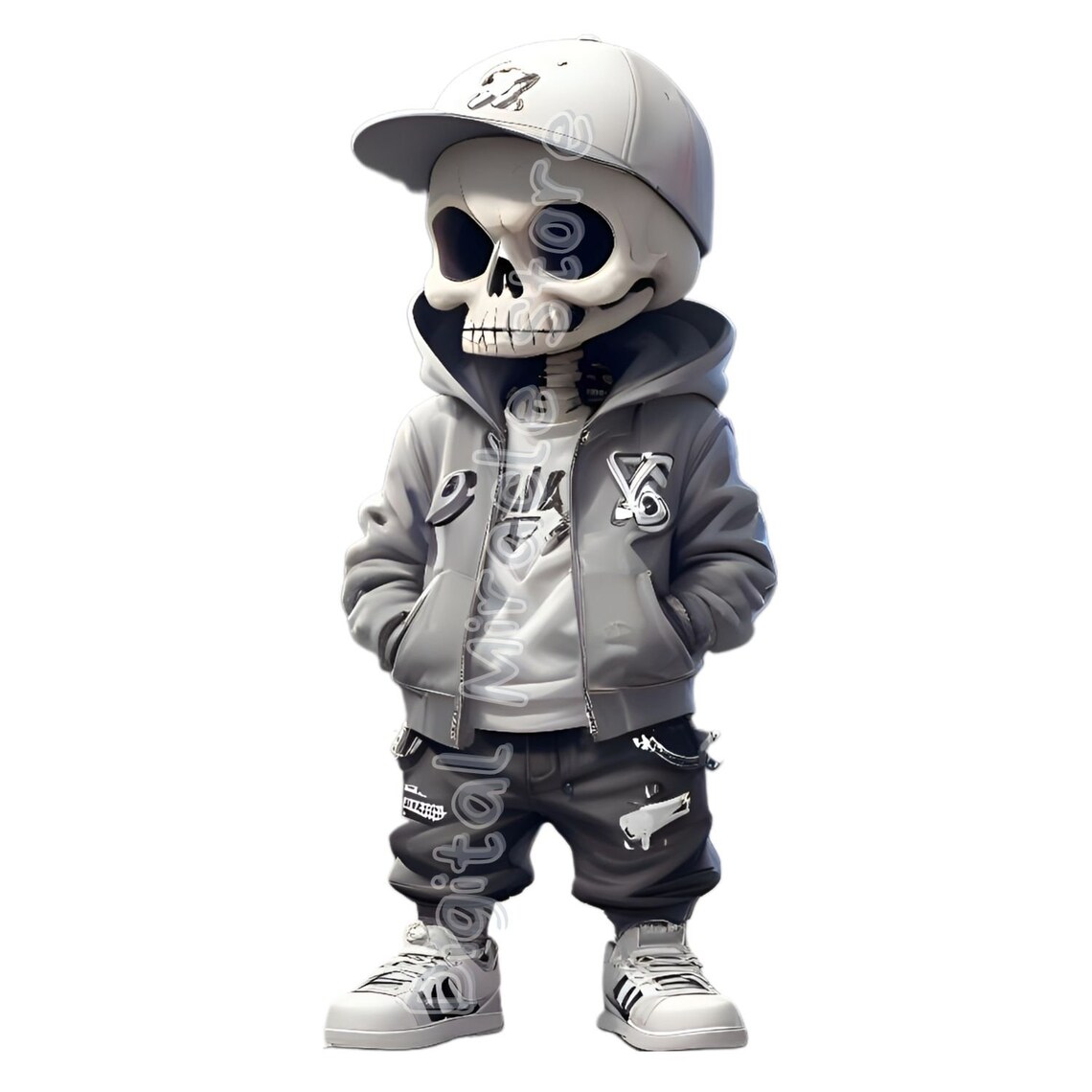 Funny Skullboy PNG, Cool Skeleton, Streetwear Skeleton, Graffiti ...