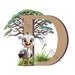 Letter D, Jungle Alphabet, Cute Safari Animals Clipart, Jungle Animal ...