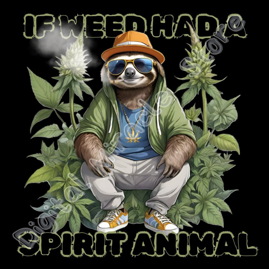 If Weed Had a Spirit Animal, Funny Weeds, Funny Sloth Png, Weed Leaf ...