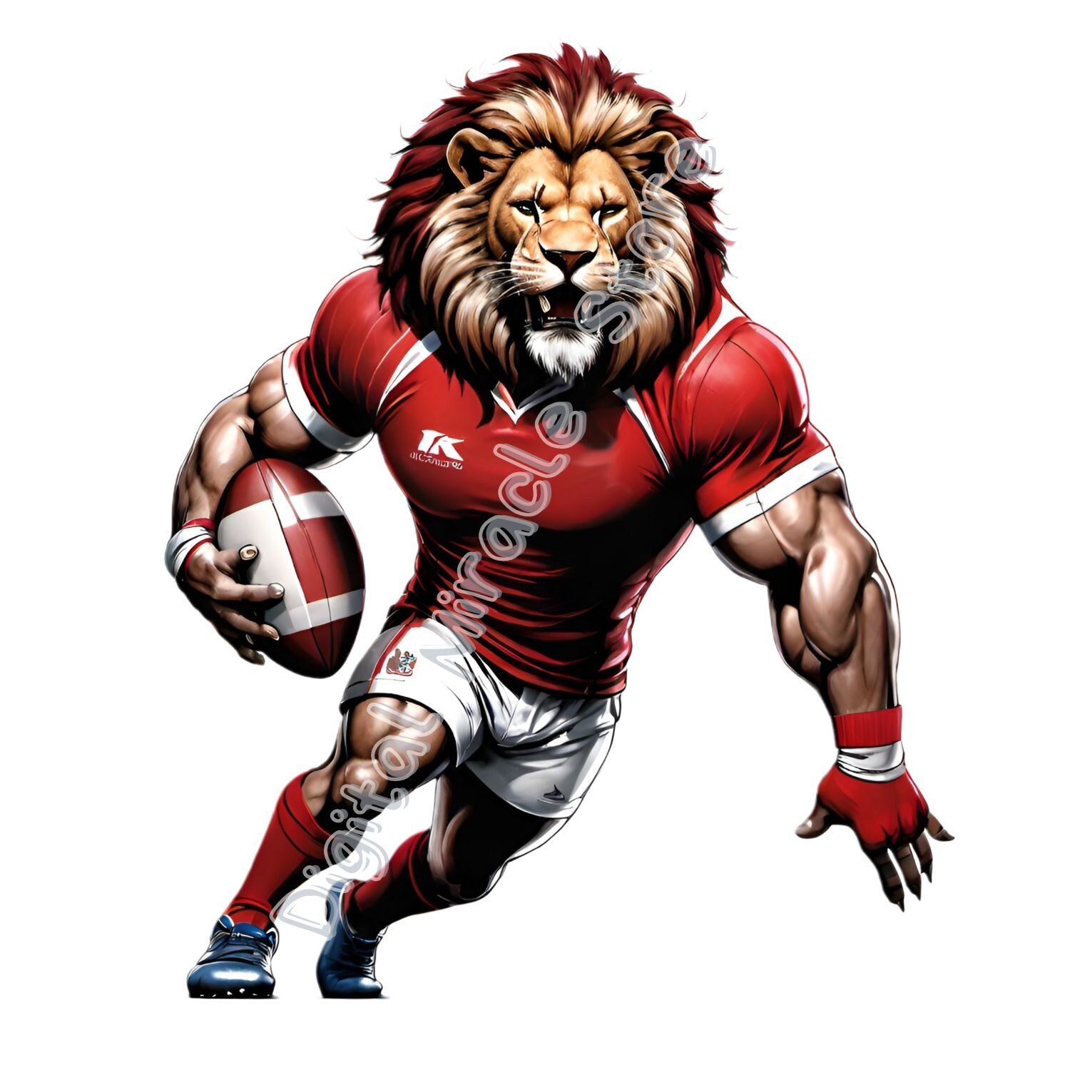 Red Lion PNG, Lion Rugby, Game Day Lion, Lions Football PNG, Rugby ...