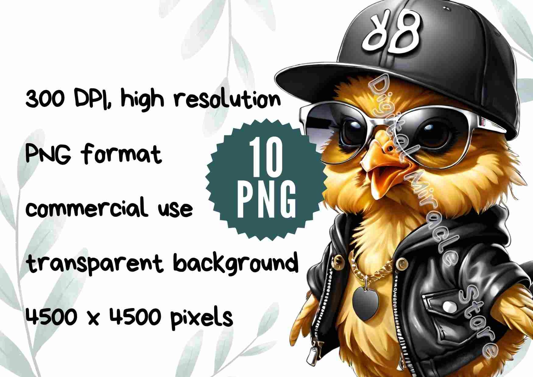 Gangsta Chicken, Chickens With Guns, Chickens in Clothes Clipart ...