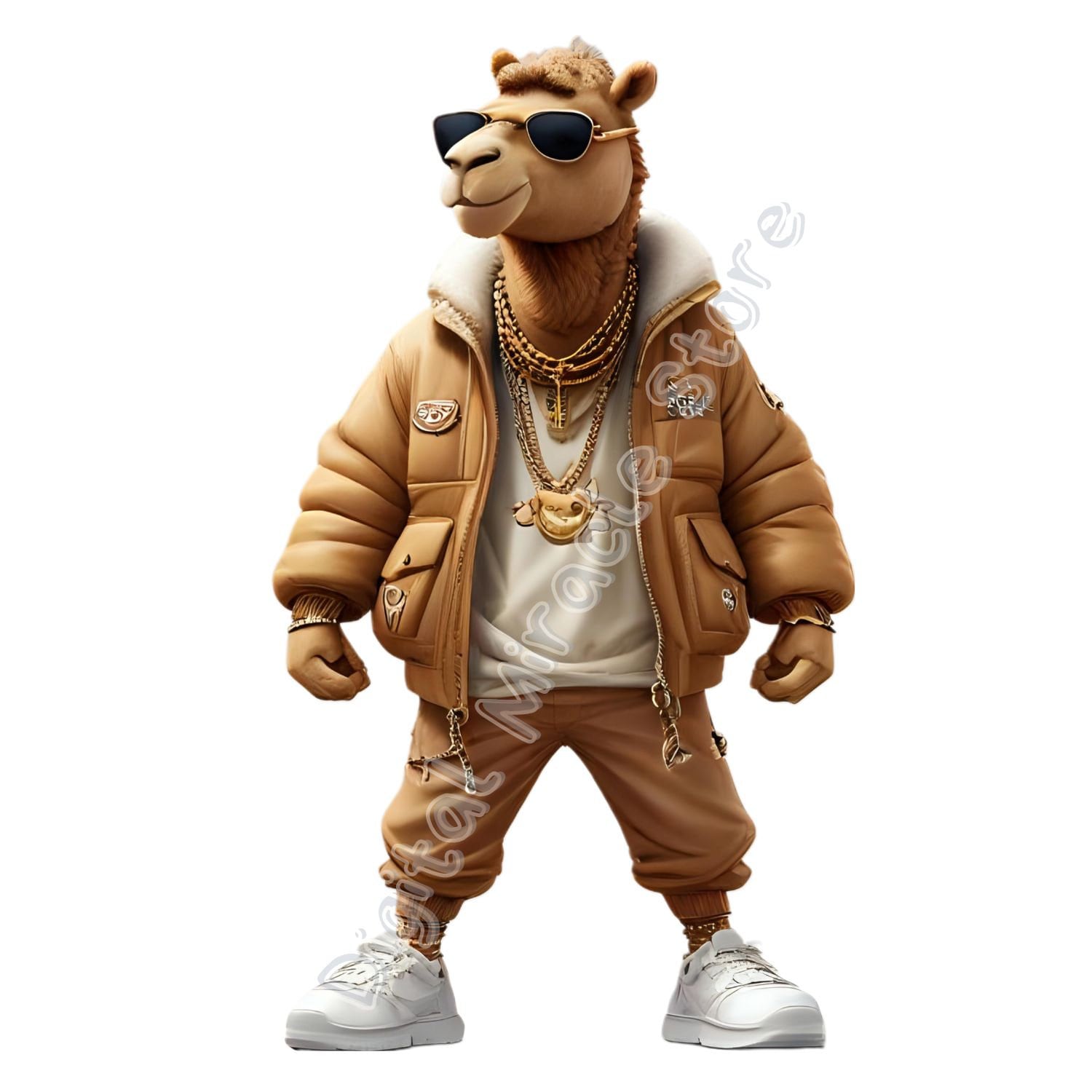 Cool Camel With Sunglasses, Funny Camel, Hip Hop Camel, Streetwear ...