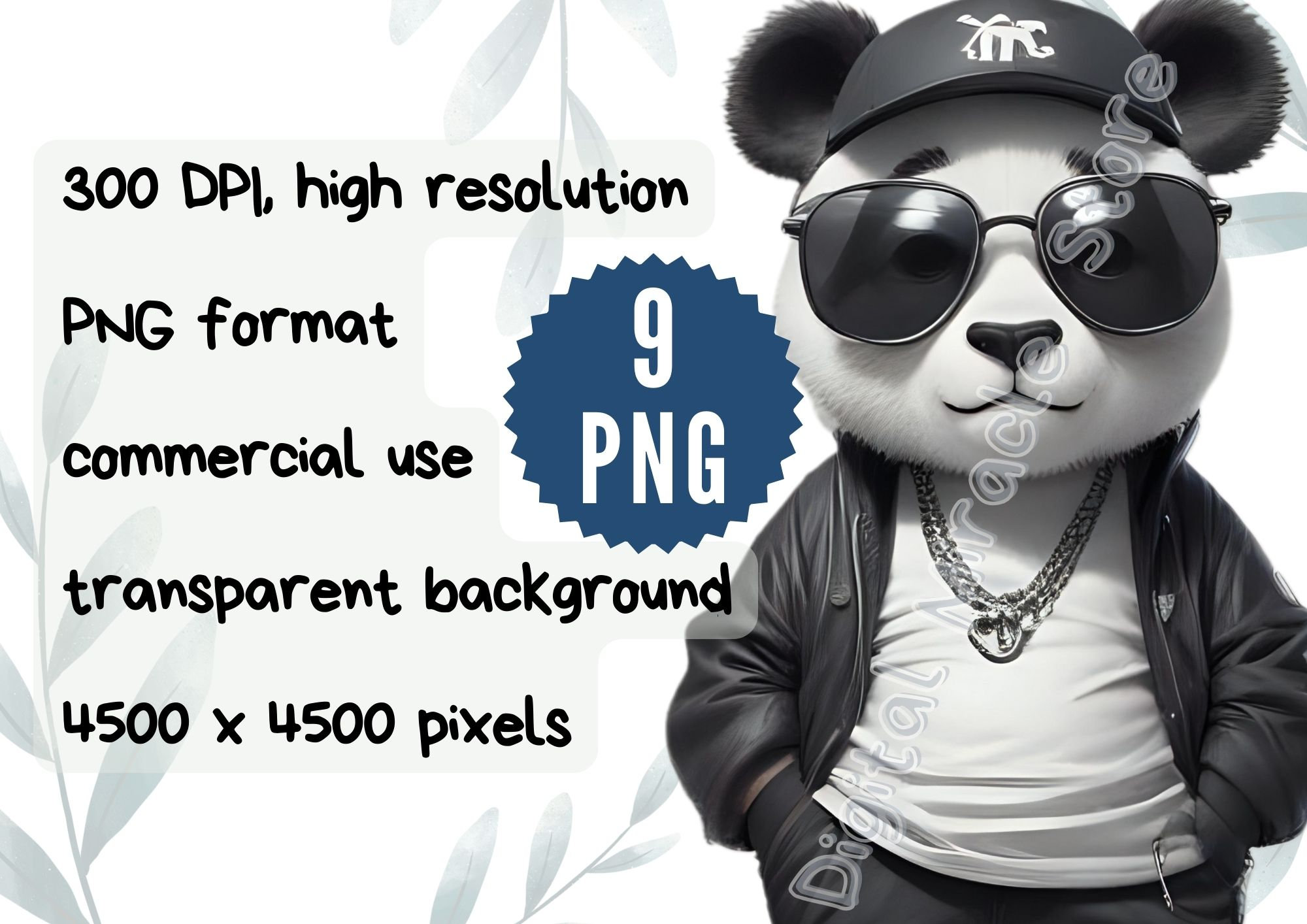 Panda With Sunglasses, Funny Panda, Cool Panda, Hip Hop Panda, Panda ...