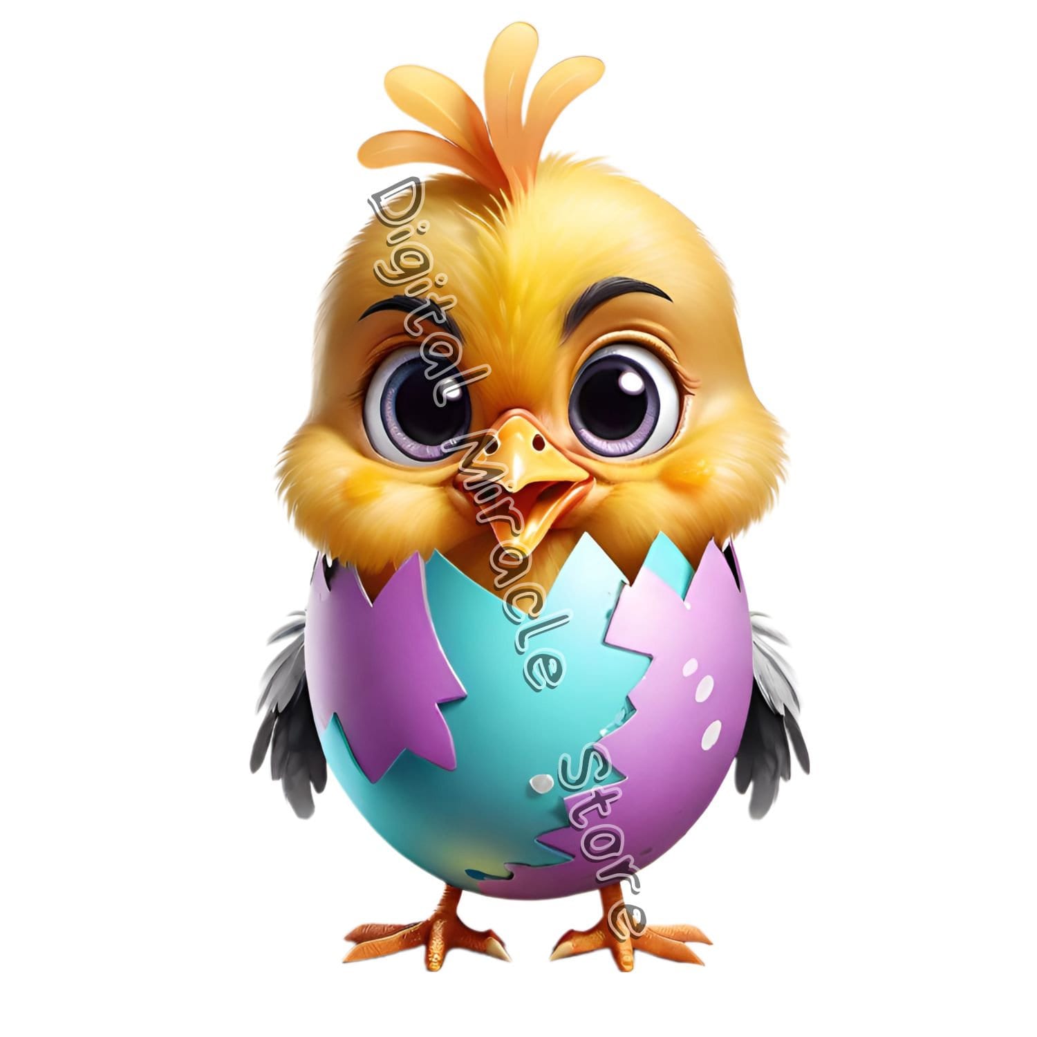 Chick and Egg, Cute Chick PNG, Chick in Egg, Chick Hatching, Cute ...