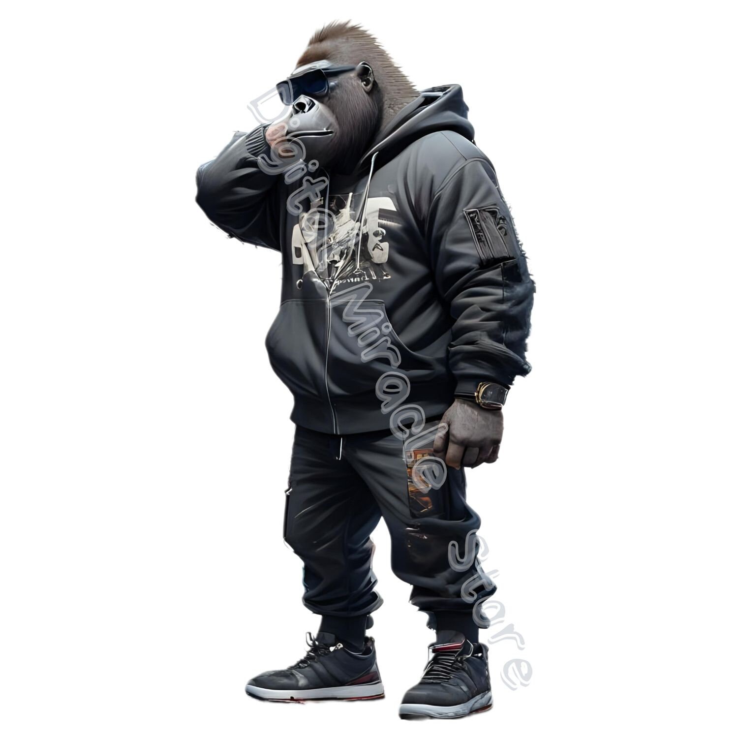 Gorilla Gym, Gorilaz PNG, Angry Gorilla, Gorilla Rapper, Gorilla ...