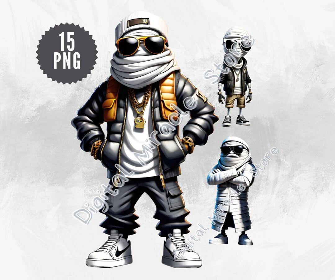 Halloween Mummy Clipart, Cool Mummy, Mummy Shirt, Cartoon Mummy, Funny ...