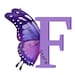 Butterfly Letters, Butterfly ABC, Butterfly Wing Letters, Butterfly ...