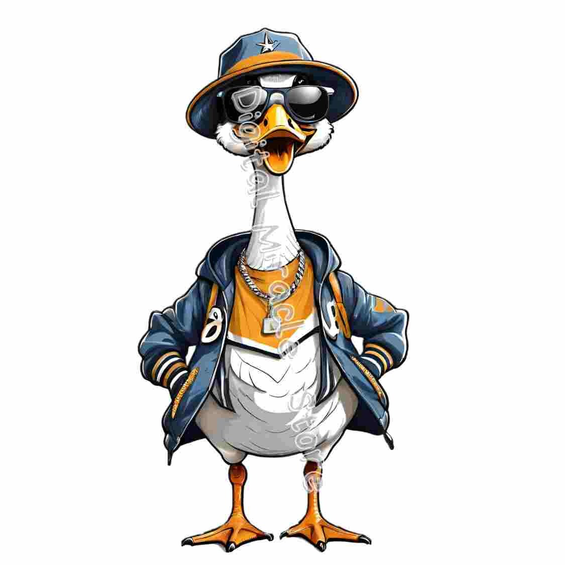 Cool Goose, Geese PNG, Goose PNG, Goose Journal, Urban Goose, Hip Hop ...
