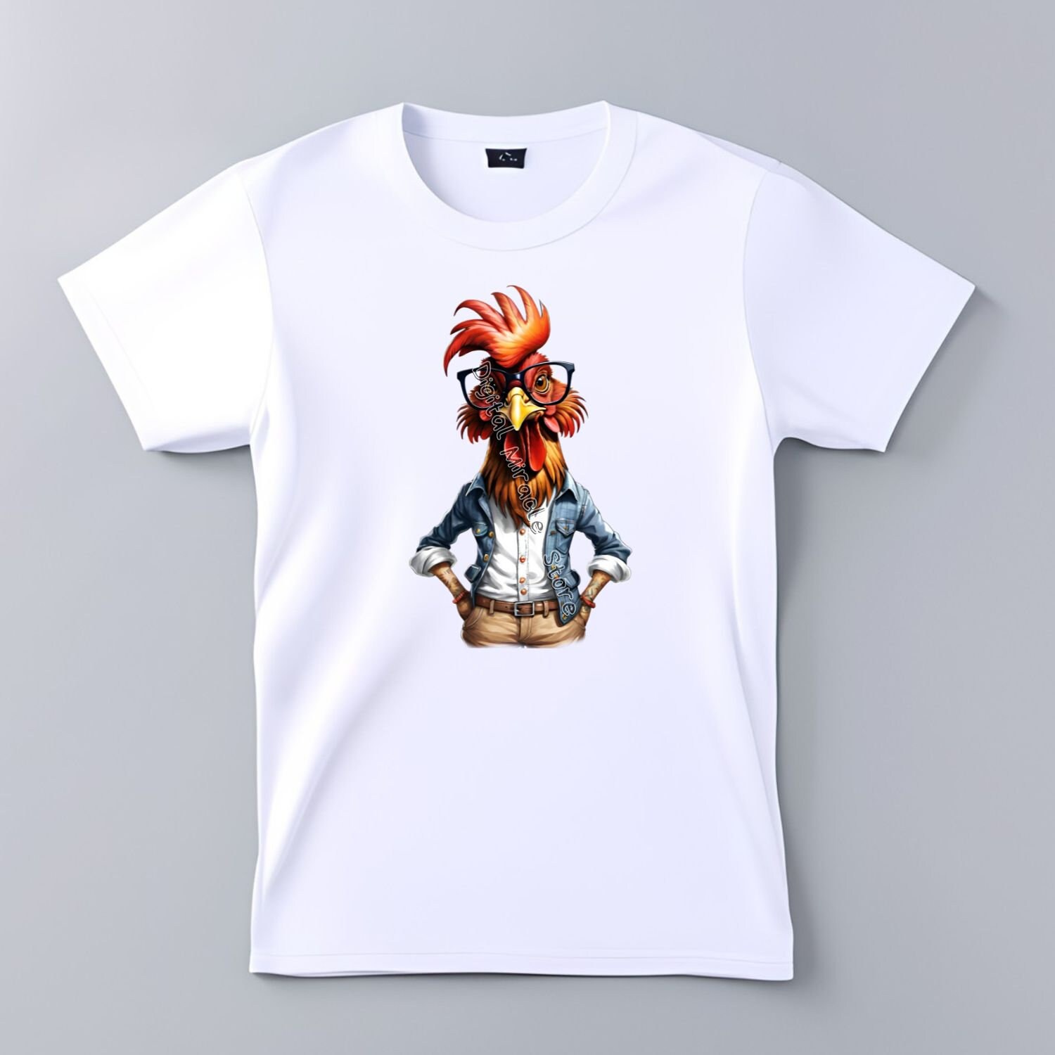 Urban Rooster, Funny Rooster PNG, Hipster Rooster, Funny Chicken PNG ...