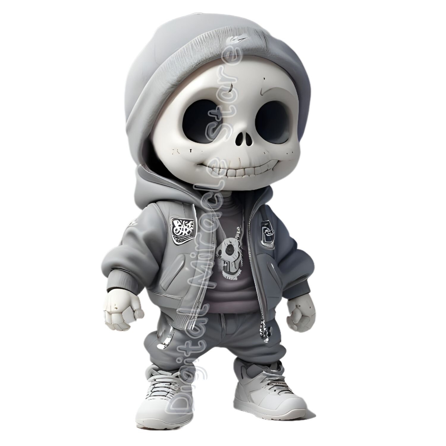 Funny Skullboy PNG, Cool Skeleton, Streetwear Skeleton, Graffiti ...