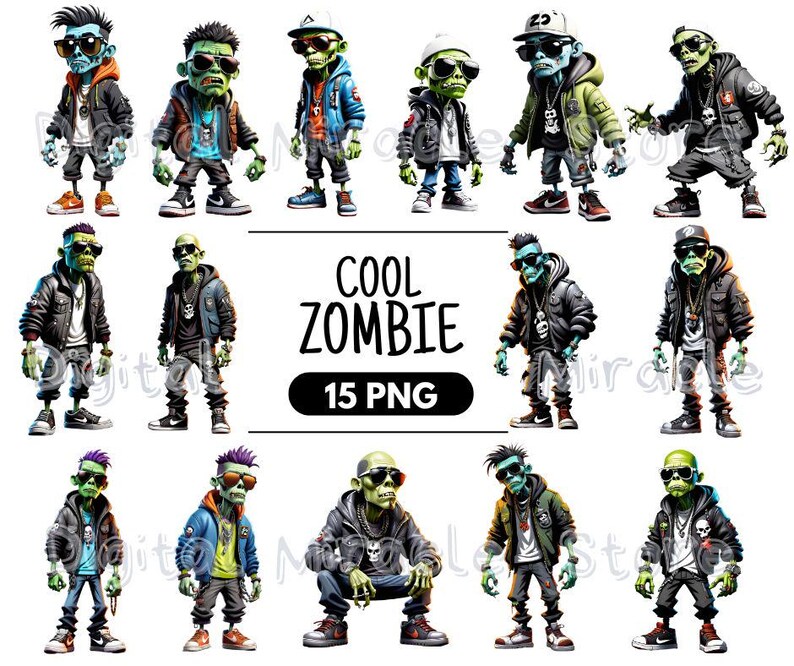 Zombie PNG, Zombie Clipart, Cool Zombie, Halloween Zombie, Cartoon ...
