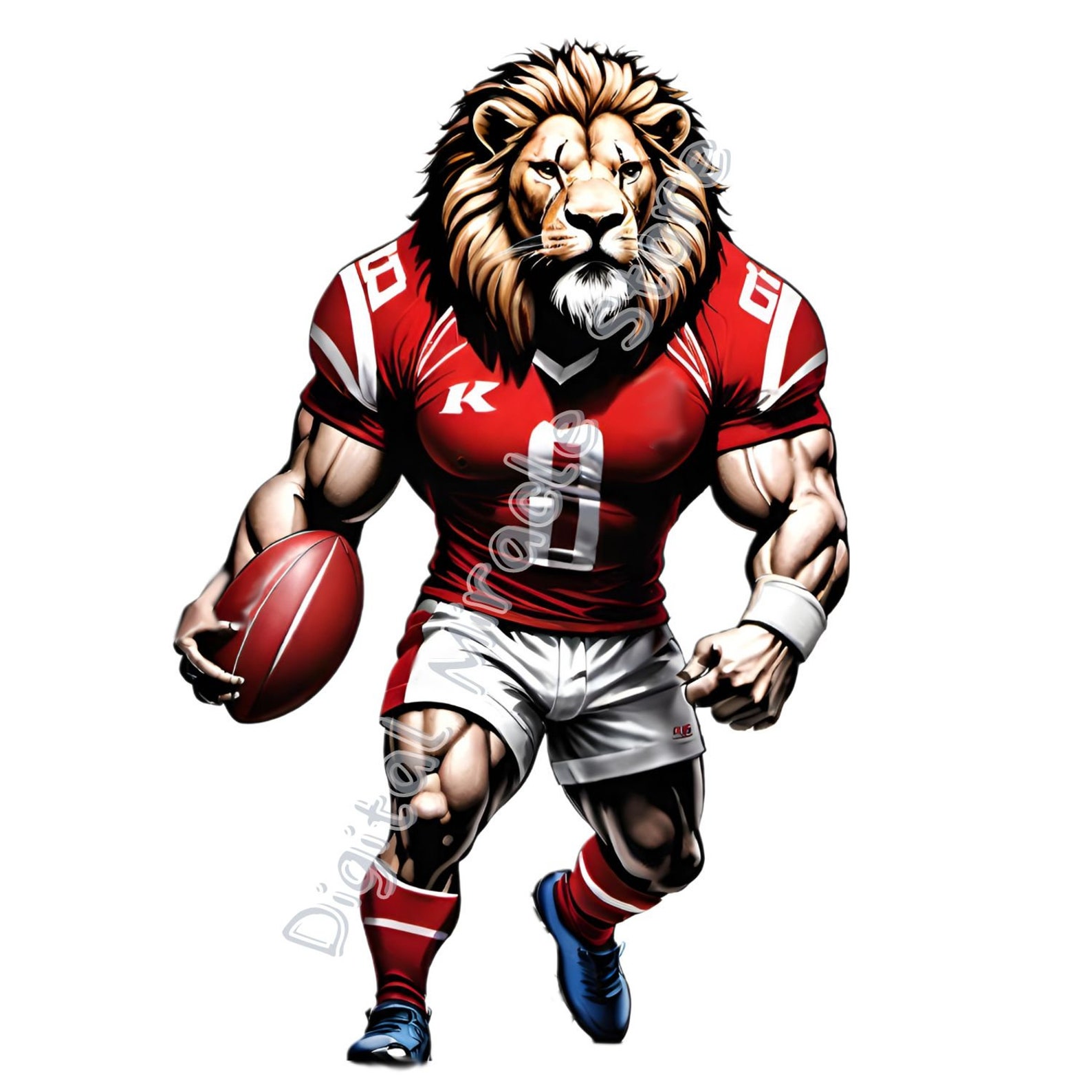 Red Lion PNG, Lion Rugby, Game Day Lion, Lions Football PNG, Rugby ...