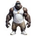 Gorilla Bodybuilder, Gorilaz PNG, Angry Gorilla, Gorilla Rapper ...
