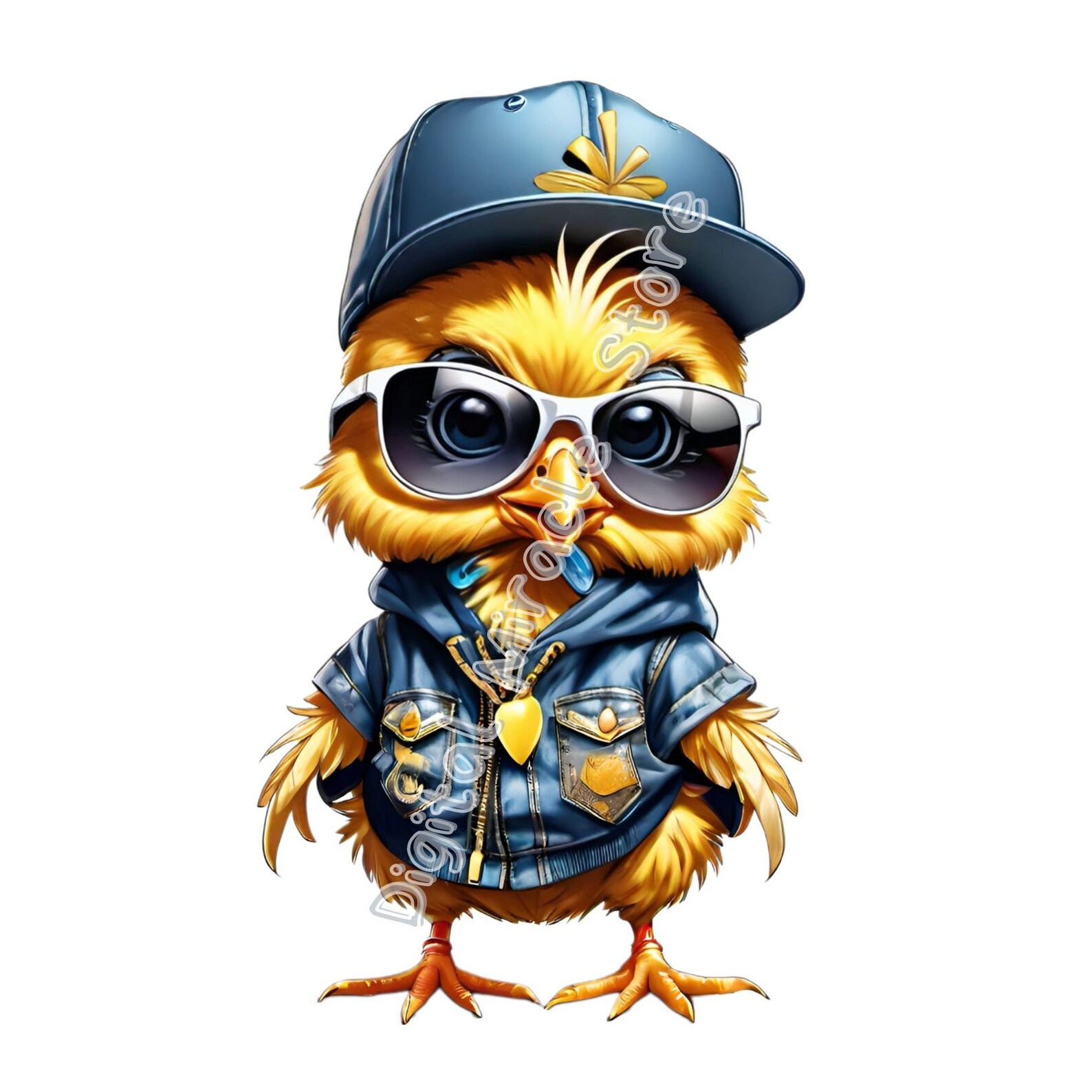Funny Chickens Clipart, Chickens in Clothes Clipart, Baby Chick ...