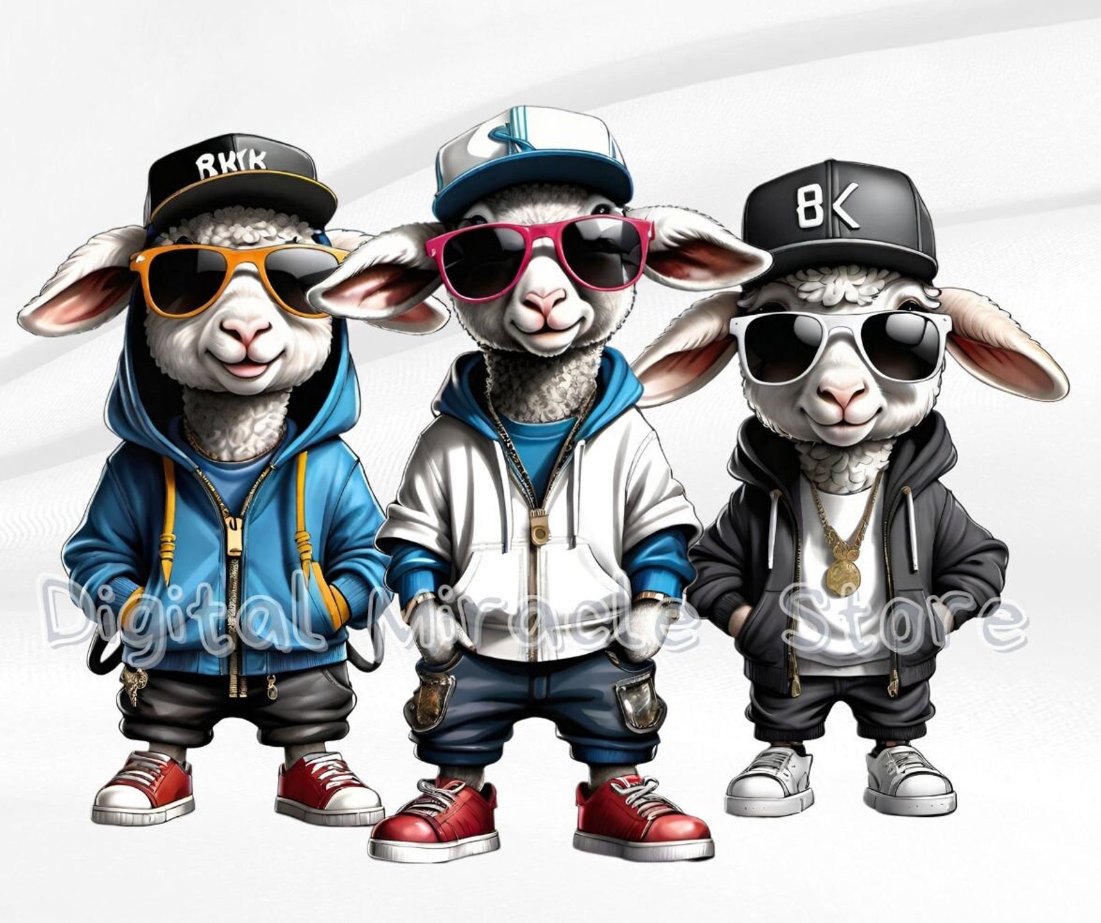 Sheep Clipart, Funny Sheep, Sheep Image, Sheep Download, Gangster Sheep ...