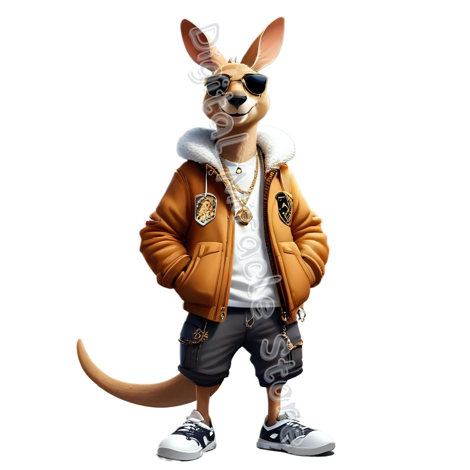 Cool Kangaroo, Funny Kangaroo, Hip Hop Kangaroo, Australian Animals ...