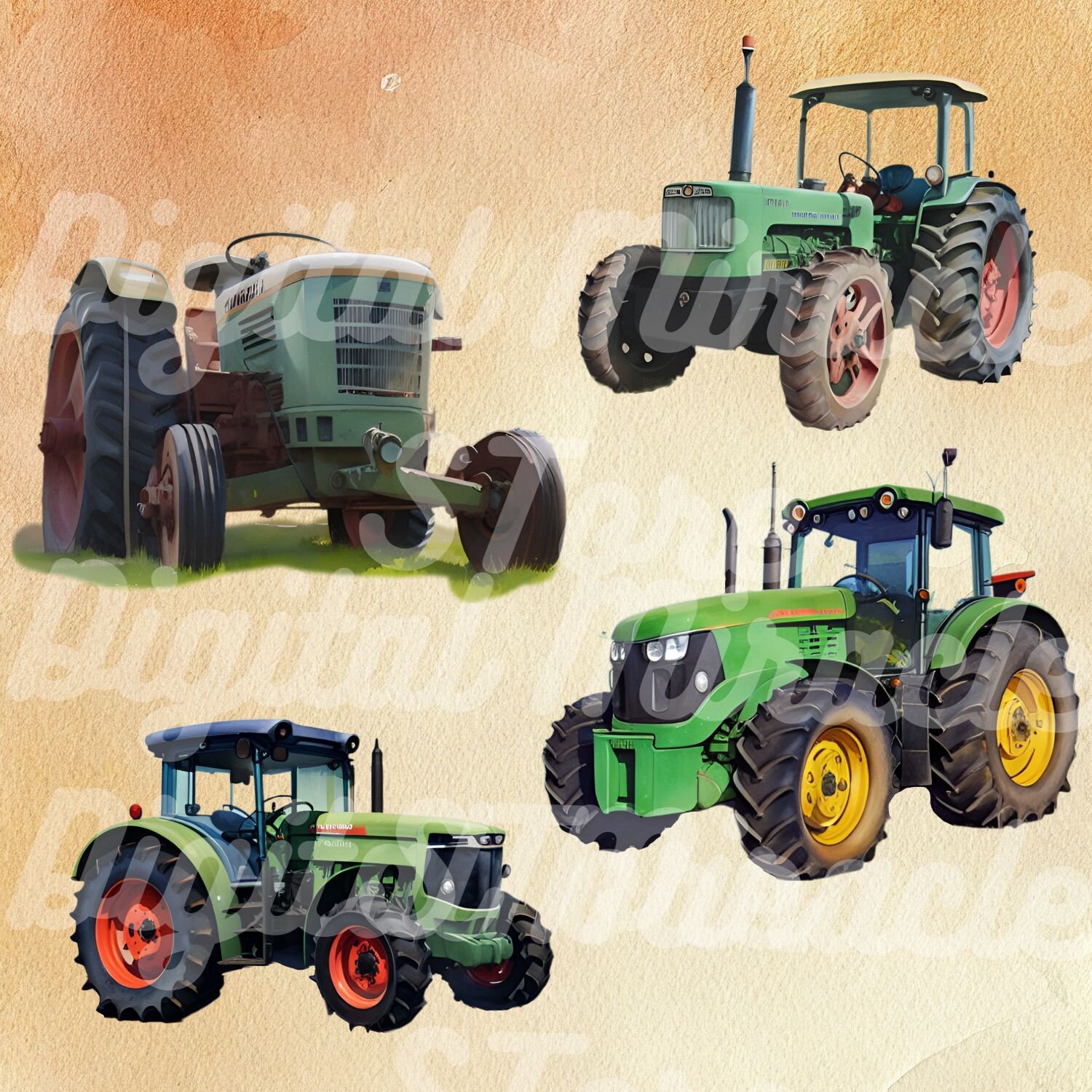 Tractors PNG, Tractors Clipart, Tractors Pictures, Farm Life Clipart ...