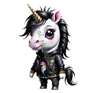 Emo Unicorn, Gothic Unicorn, Cute Emo, Black Unicorn, Dark Fantasy ...