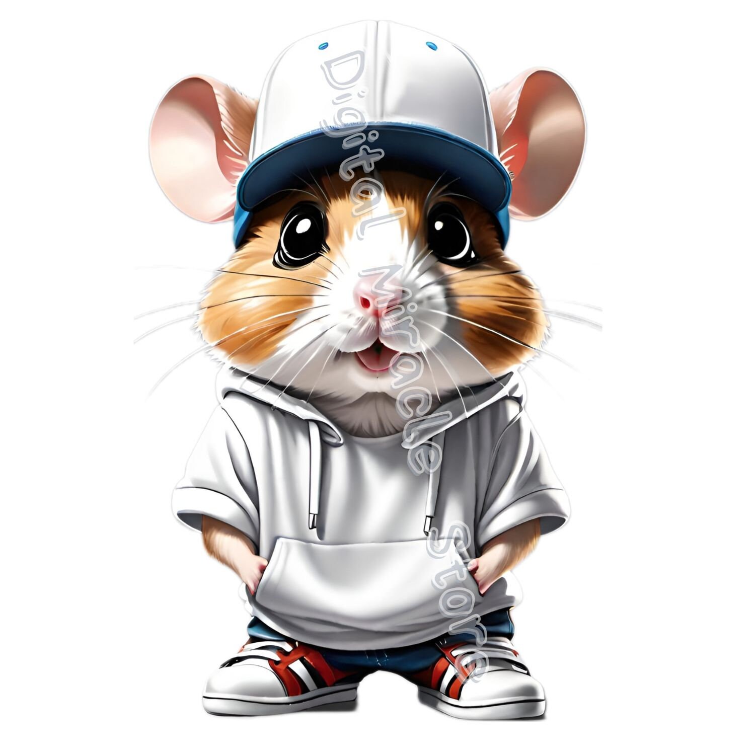 Hamster Clipart, Funny Hamster, Cool Hamster, Hip Hop Hamster, Hamster ...