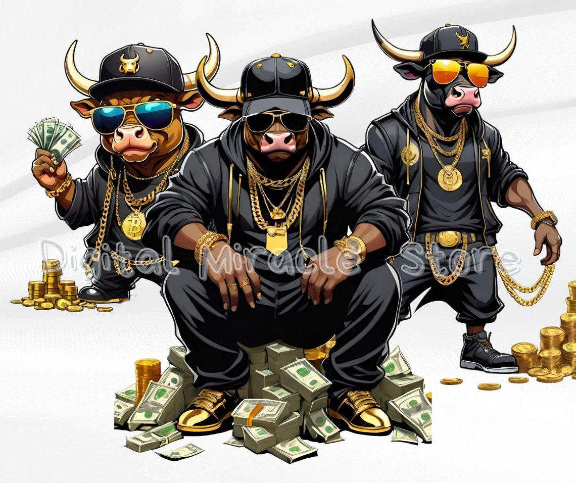 Crypto Bull, Gangster Bull, Bitcoin Bull, Bull Bank, Bull Money, Hip ...