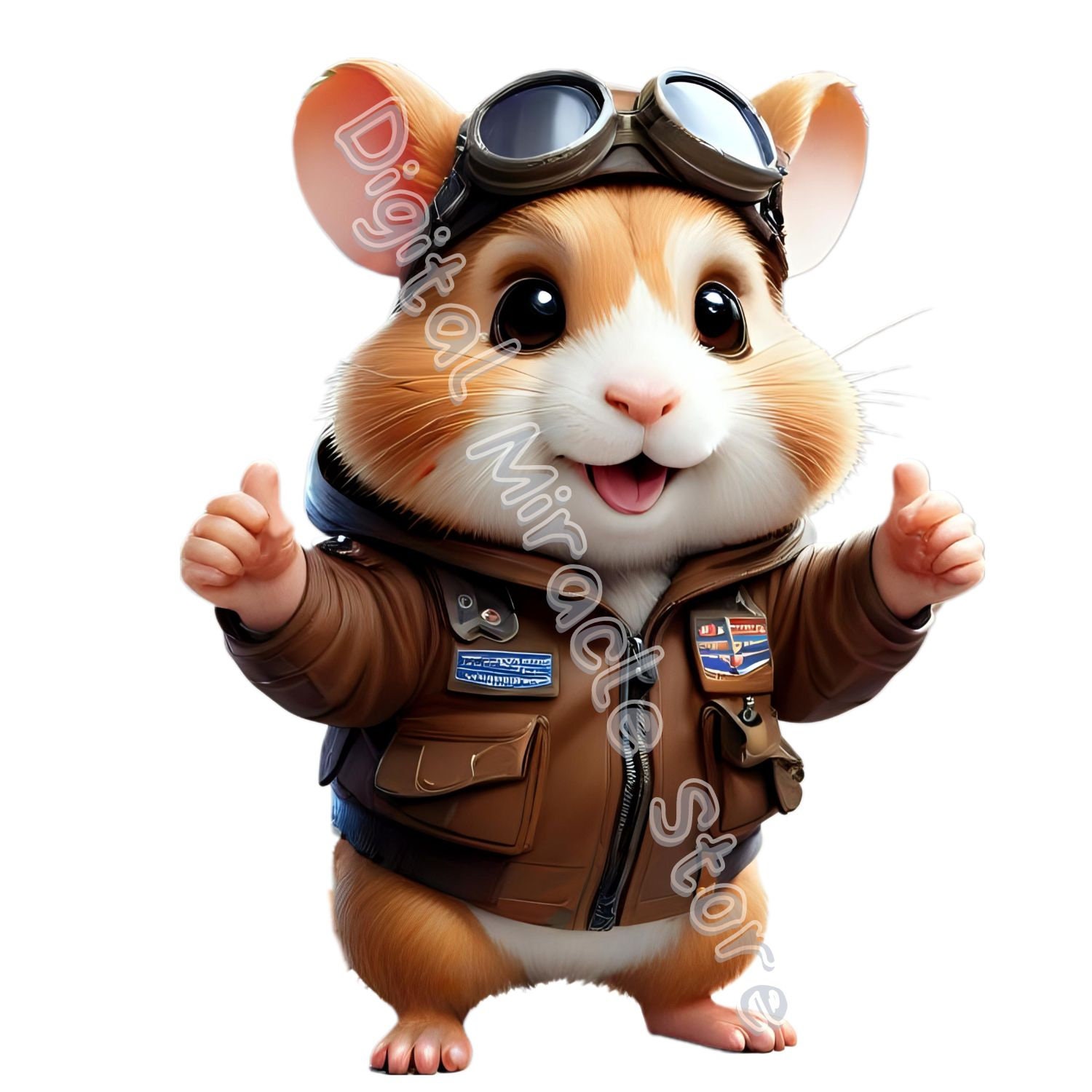 Pilot Hamster, Kombat, Hamster in Clothes, Bitcoin Hamster, Cartoon ...