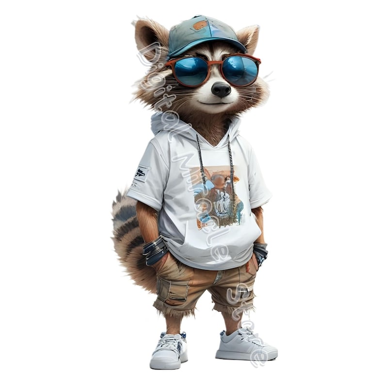 Funny Raccoon PNG, Raccoon With Sunglasses, Raccoon PNG, Cartoon ...