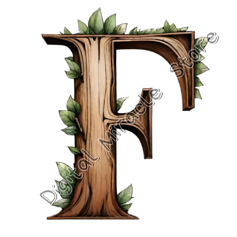 Wood Alphabet PNG, Rustic Font, Wood Letters PNG, Wood Font, Boho ...