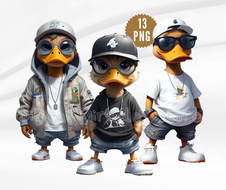 Cool Duck PNG, Cartoon Duck, Funny Duck, Duck With Sunglasses Clipart ...