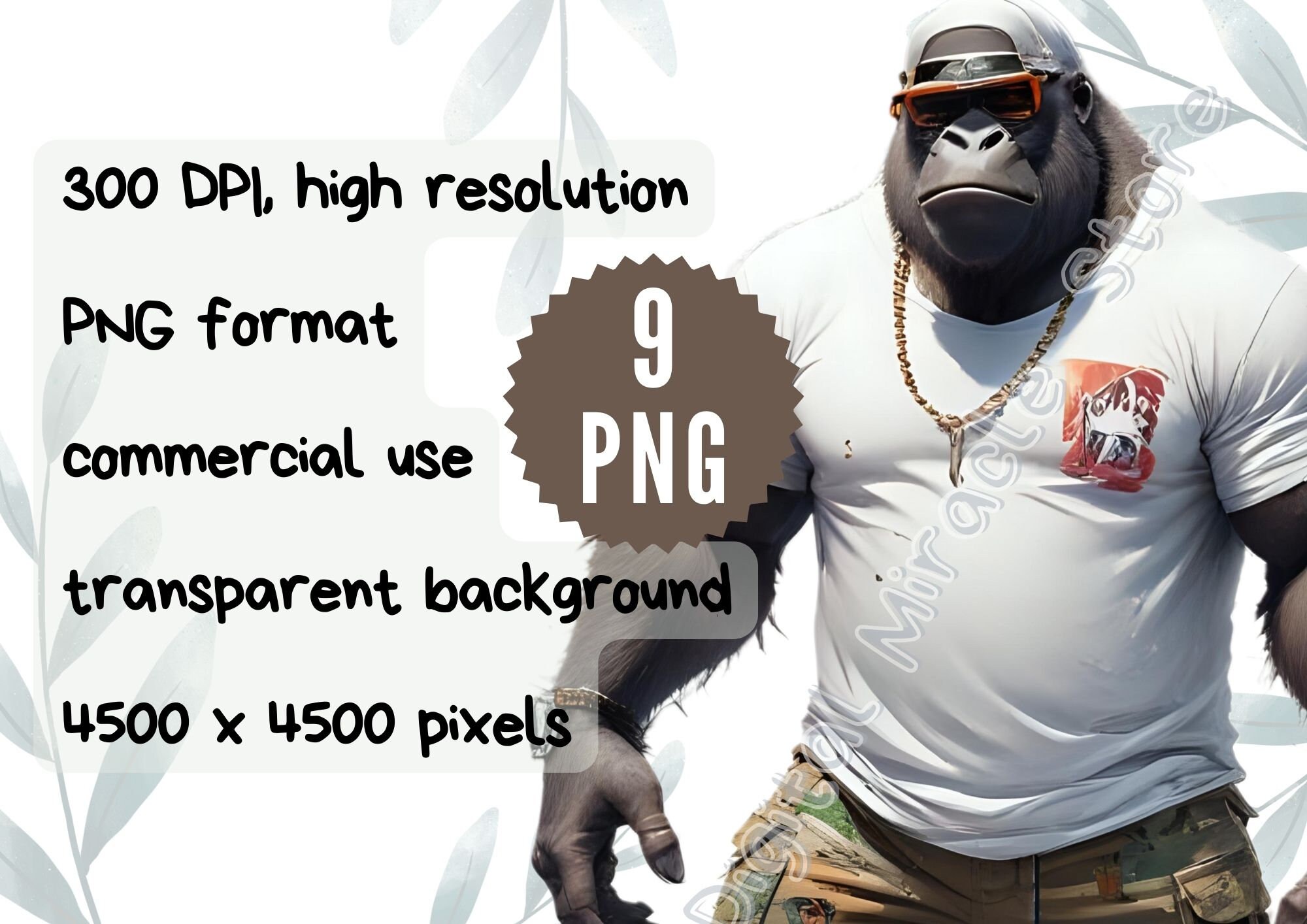 Gorilla Bodybuilder, Gorilaz PNG, Angry Gorilla, Gorilla Rapper ...