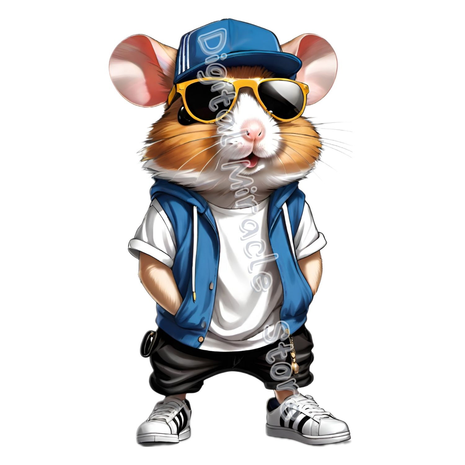 Hamster Clipart, Funny Hamster, Cool Hamster, Hip Hop Hamster, Hamster ...