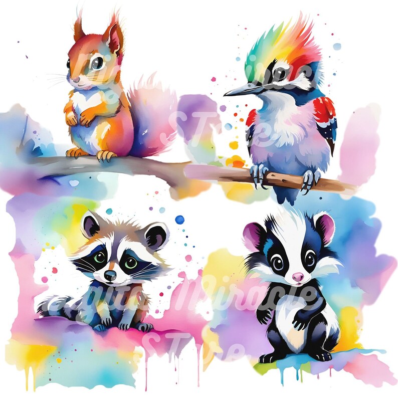 Forest Animals PNG, Forest Animals Clip Art, Woodand Animals PNG ...