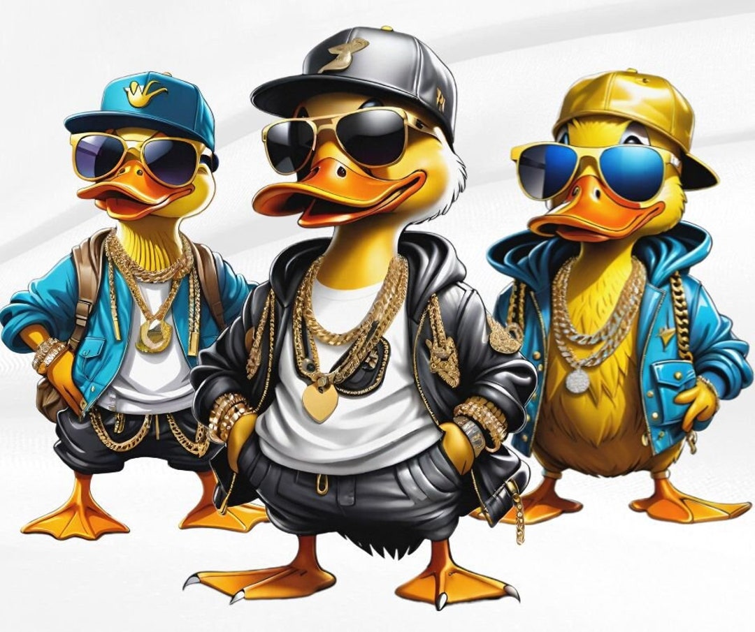 Cool Duck PNG, Cartoon Duck, Gangster Duck, Duck With Boots, Duck PNG ...