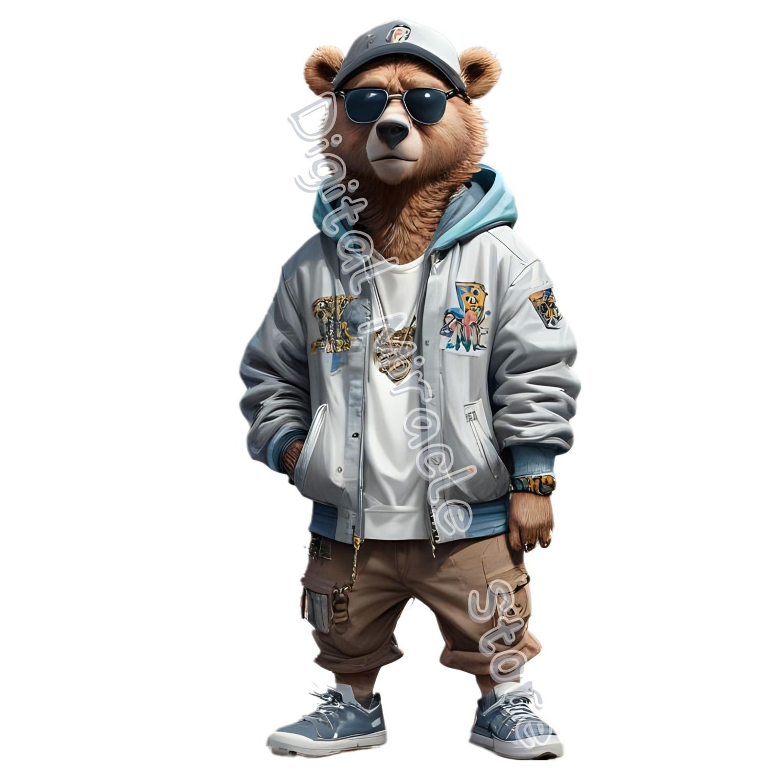 Graffiti Bear, Animated Bear, Bear Clipart, Urban Bear, Cartoon Bear ...