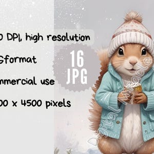 Christmas Squirrel, Cute Squirrel, Christmas Animals, Baby Squirrel ...