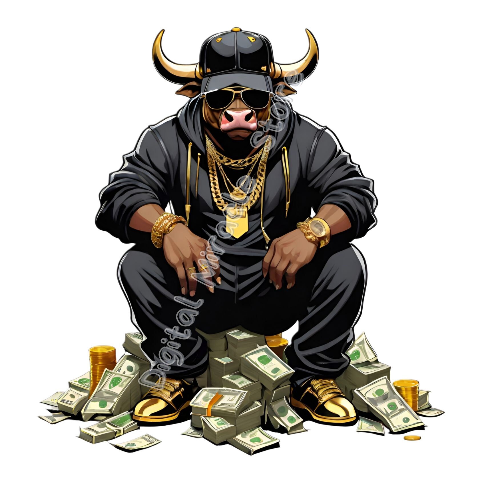 Crypto Bull, Gangster Bull, Bitcoin Bull, Bull Bank, Bull Money, Hip ...