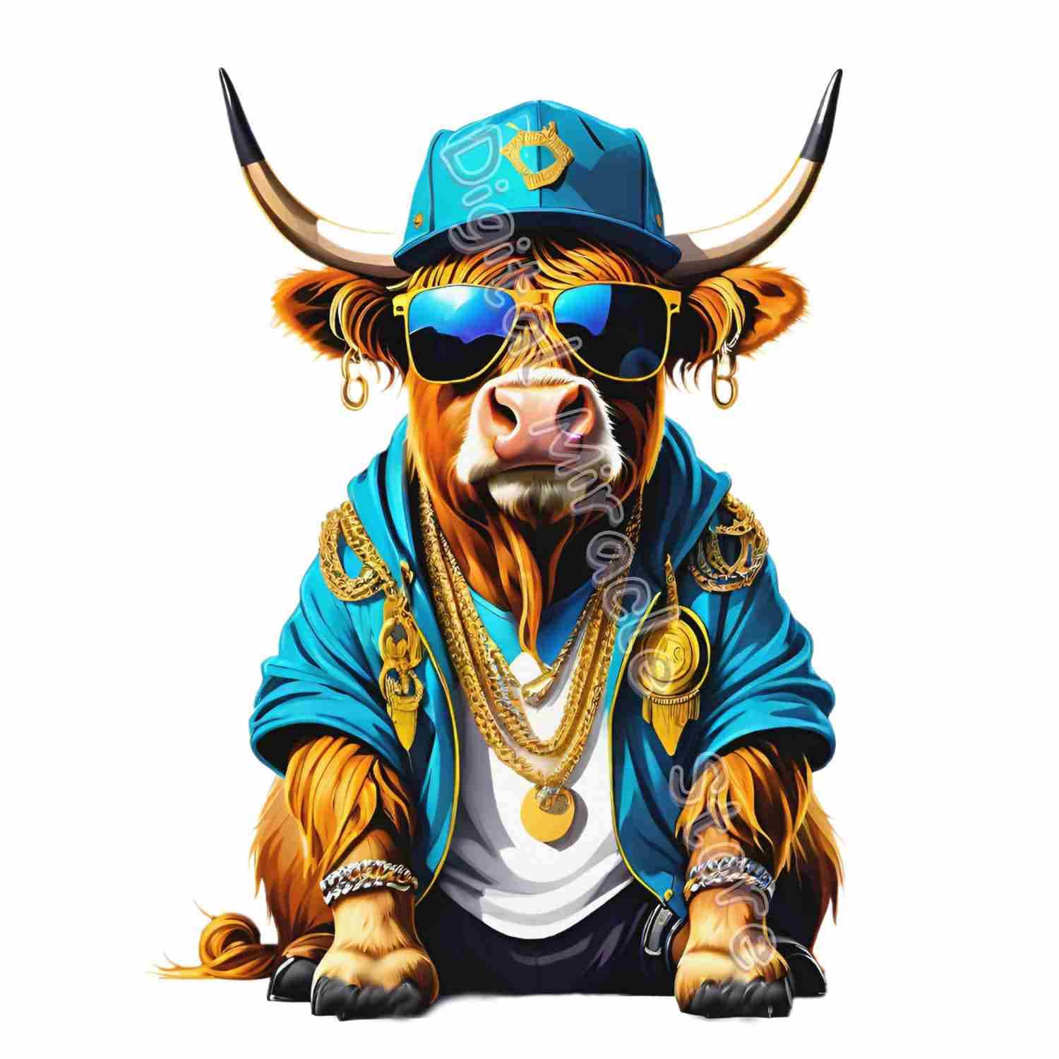 Funny Cow PNG, Gangster Cow, Cool Cow, Streetwear Cow, Highland Cow ...