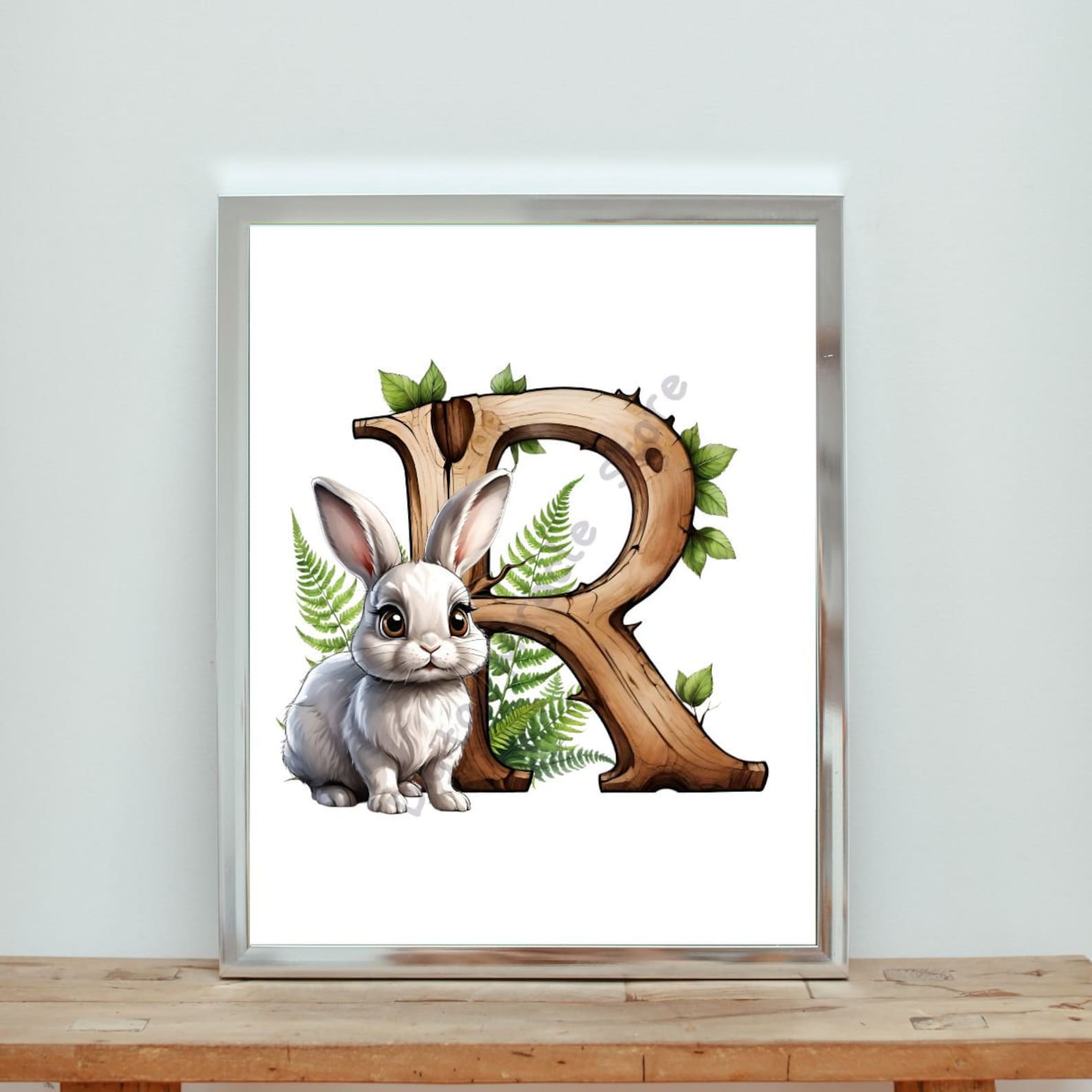 Woodland Alphabet, Forest Alphabet, Woodland Animals Clipart, Cute ...