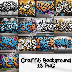 Urban Background, Hip Hop Backdrop, Graffiti Background, City ...