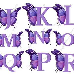 Butterfly Letters, Butterfly ABC, Butterfly Wing Letters, Butterfly ...