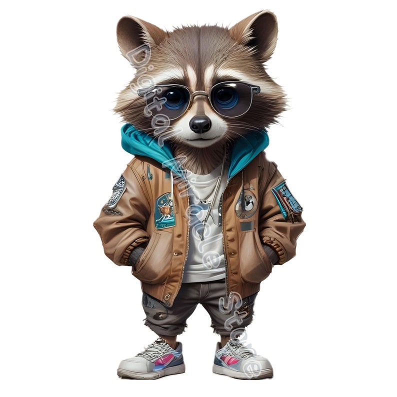 Funny Raccoon PNG, Raccoon With Sunglasses, Raccoon PNG, Cartoon ...